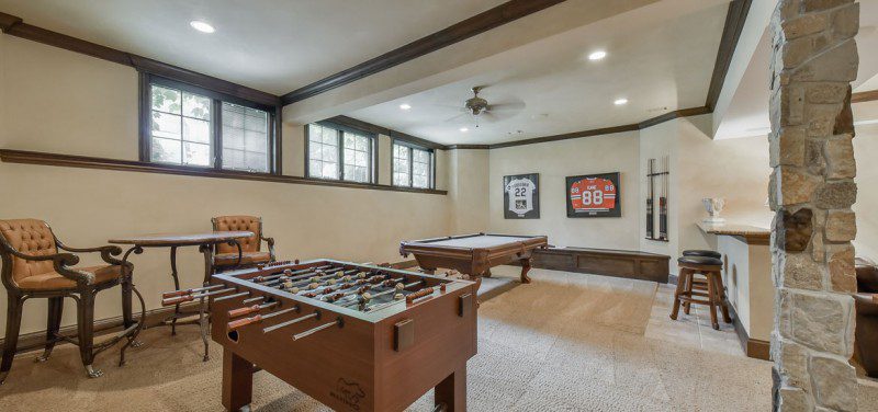 Gaming and Pool Table Room Sizes | Sebring Design Build