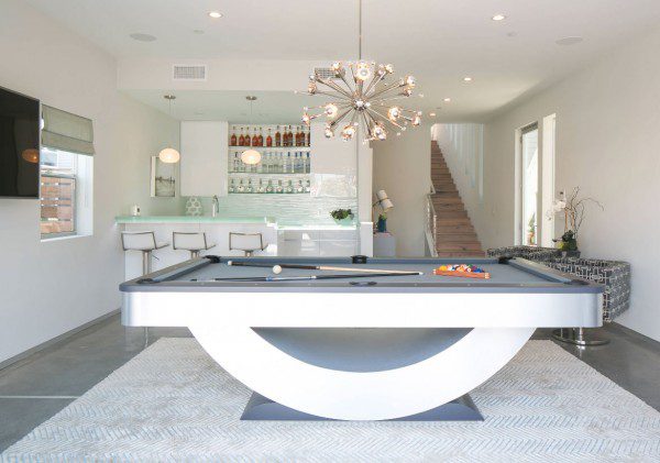 25 Cool Pool Table Lights to Illuminate Your Game Room | Sebring Design ...