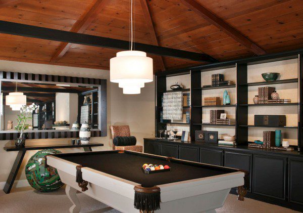 25 Cool Pool Table Lights to Illuminate Your Game Room | Sebring Design ...