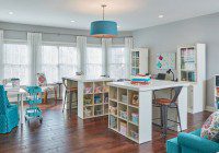 29 Clever & Creative Craft Room Ideas | Sebring Design Build