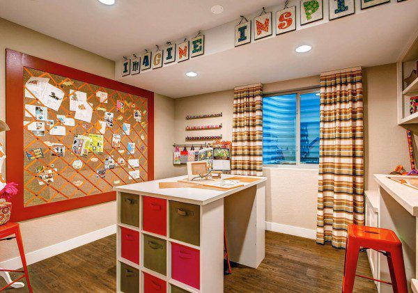 29 Clever & Creative Craft Room Ideas | Sebring Design Build