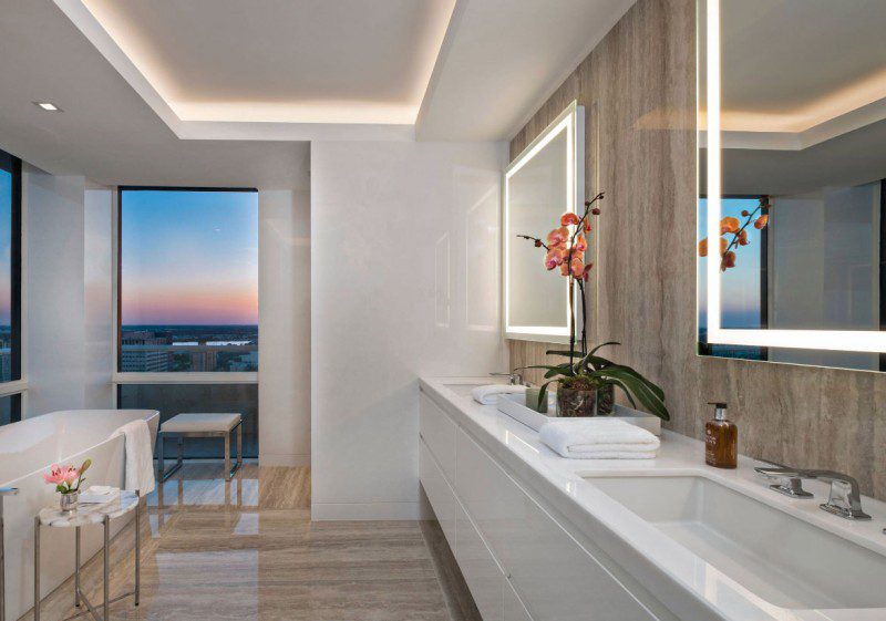 21 Creative LED Mirror Design Ideas | Sebring Design Build