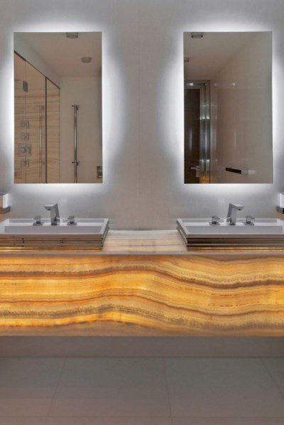 21 Creative LED Mirror Design Ideas | Sebring Design Build