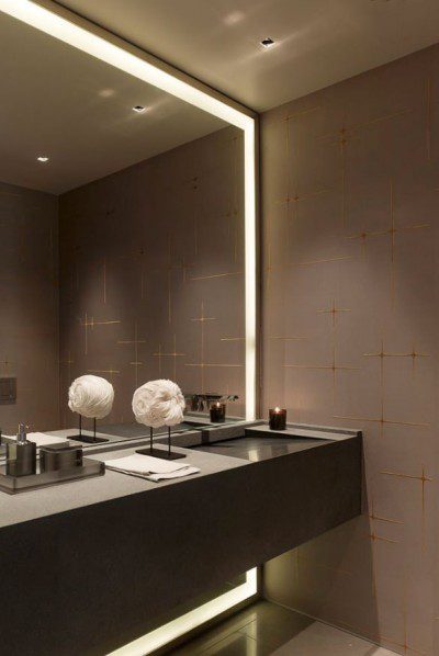 21 Creative LED Mirror Design Ideas | Sebring Design Build