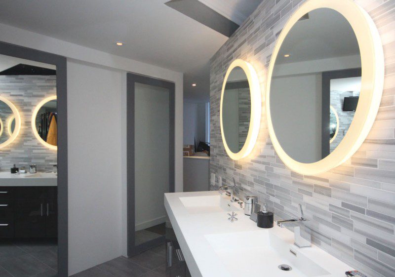 21 Creative LED Mirror Design Ideas | Sebring Design Build