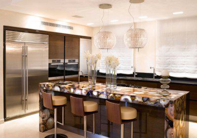 23 Wonderful Kitchen Waterfall Edge Countertops | Sebring Design Build