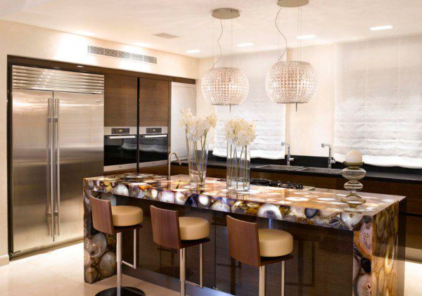 23 Wonderful Kitchen Waterfall Edge Countertops | Sebring Design Build