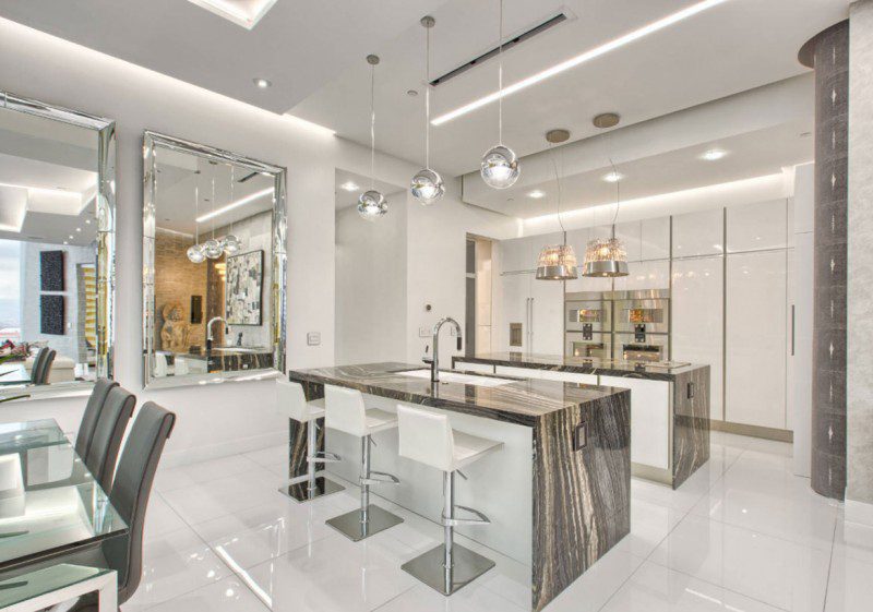 23 Wonderful Kitchen Waterfall Edge Countertops | Sebring Design Build