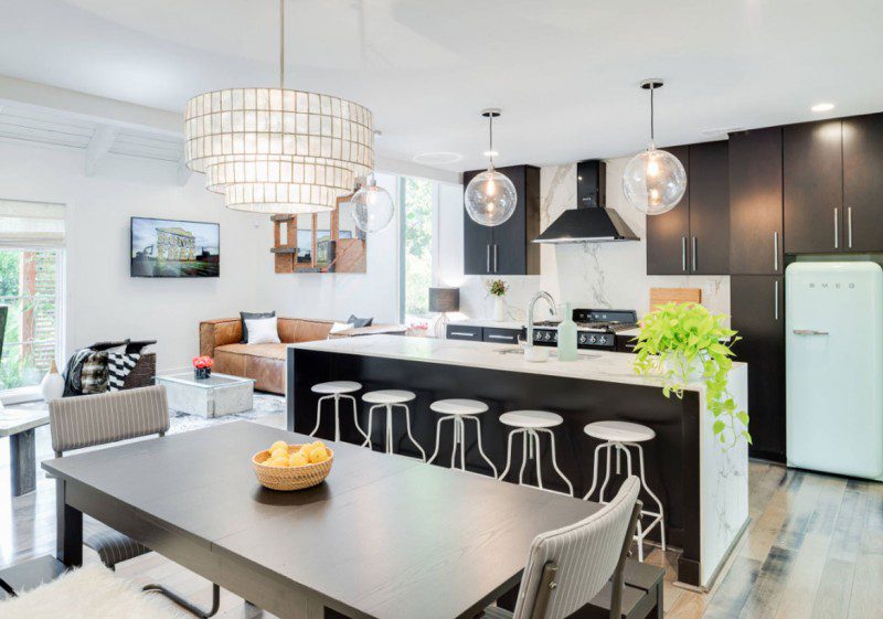 23 Wonderful Kitchen Waterfall Edge Countertops | Sebring Design Build