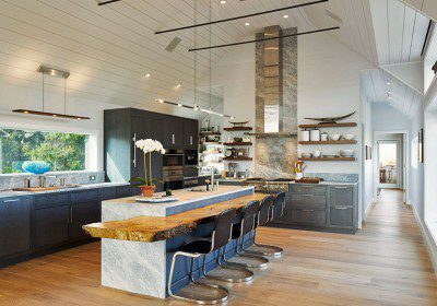 23 Wonderful Kitchen Waterfall Edge Countertops | Sebring Design Build