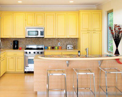25 Yellow Kitchen Cabinet Ideas | Sebring Design Build