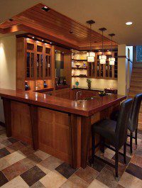 23 Unique Custom Bar Top Ideas | Sebring Design Build