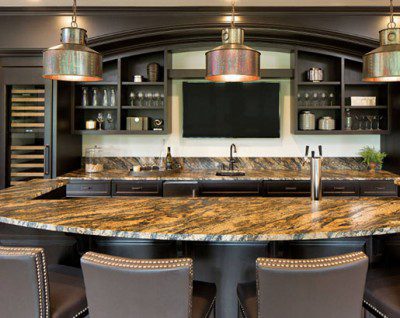23 Unique Custom Bar Top Ideas | Sebring Design Build