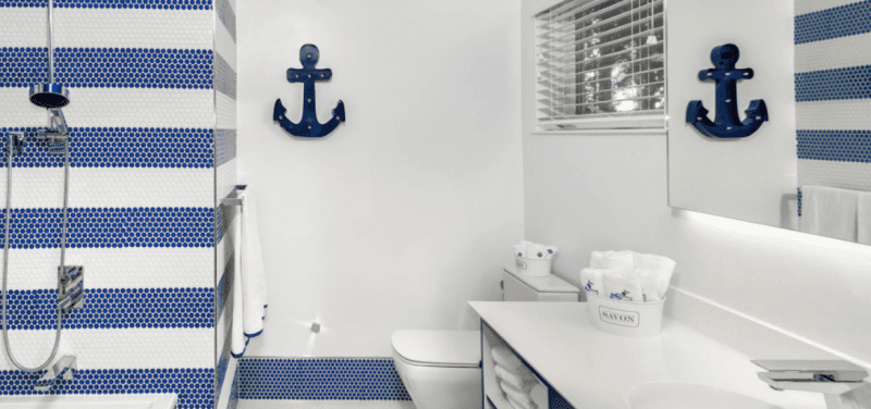 31 Nautical Coastal Beach Bathroom Decor Ideas | Sebring Design Build