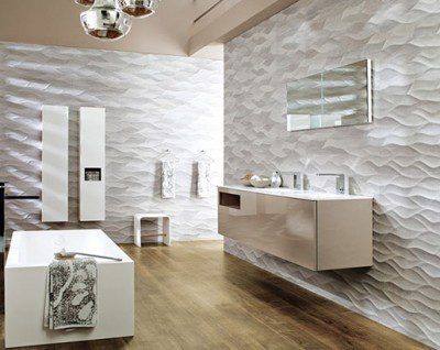 31 Dimensional 3D Wall Tile Ideas For Your Kitchen Or Bath