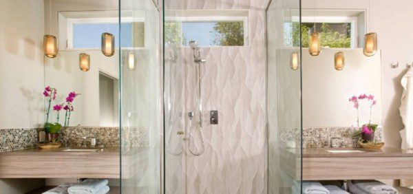 Wave Pattern Tile Design Ideas | Sebring Design Build