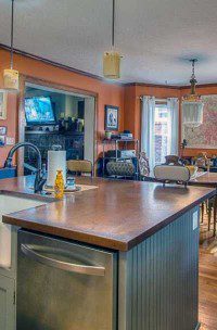 23 Kitchen & Bar Copper Countertop Design Ideas | Sebring Design Build