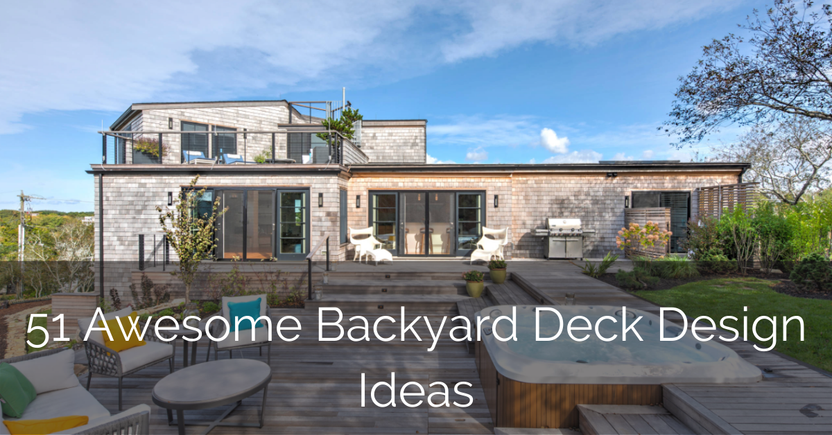 53 Awesome Backyard Deck Ideas - Sebring Design Build