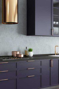 17 Purple Kitchen Cabinets Ideas | Sebring Build Design