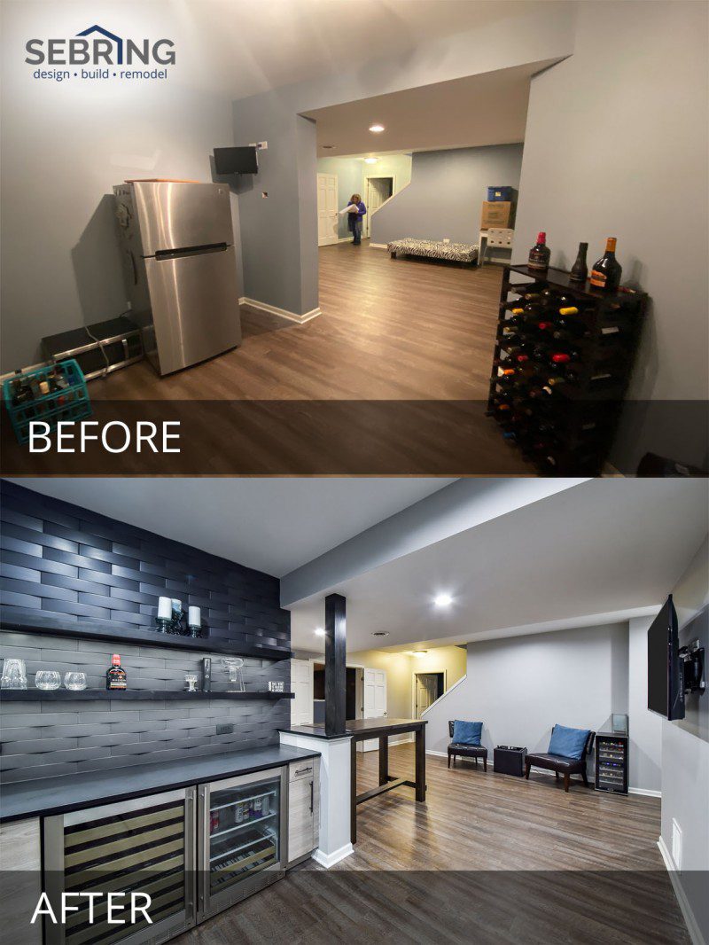 Exquisitely Unique Basement Remodel | Sebring Design Build