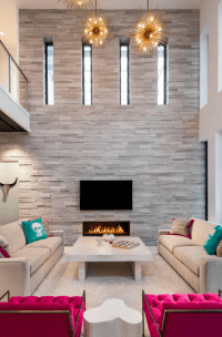 41 Stacked Stone Fireplace Ideas | Sebring Design Build