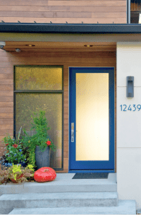 21 Houses with Blue Front Entry Door Ideas | Sebring Design Build