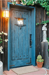 21 Houses with Blue Front Entry Door Ideas | Sebring Design Build