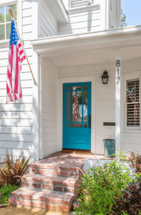 21 Houses with Blue Front Entry Door Ideas | Sebring Design Build