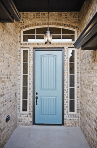 21 Houses with Blue Front Entry Door Ideas | Sebring Design Build