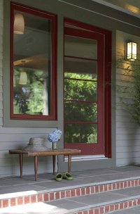 23 Houses with Red Front Entry Door Ideas | Sebring Design Build