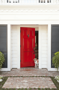 23 Houses with Red Front Entry Door Ideas | Sebring Design Build