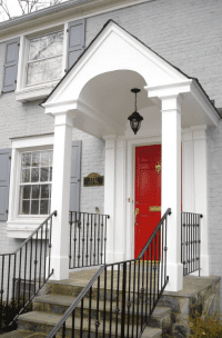 23 Houses with Red Front Entry Door Ideas | Sebring Design Build