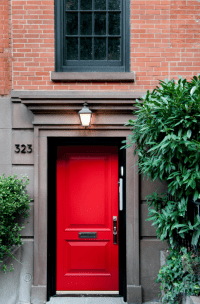 23 Houses with Red Front Entry Door Ideas | Sebring Design Build