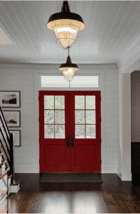 23 Houses with Red Front Entry Door Ideas | Sebring Design Build