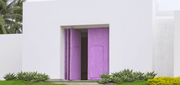 23 Houses With Purple Front Entry Door Ideas | Sebring Design Build