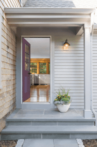 23 Houses With Purple Front Entry Door Ideas | Sebring Design Build